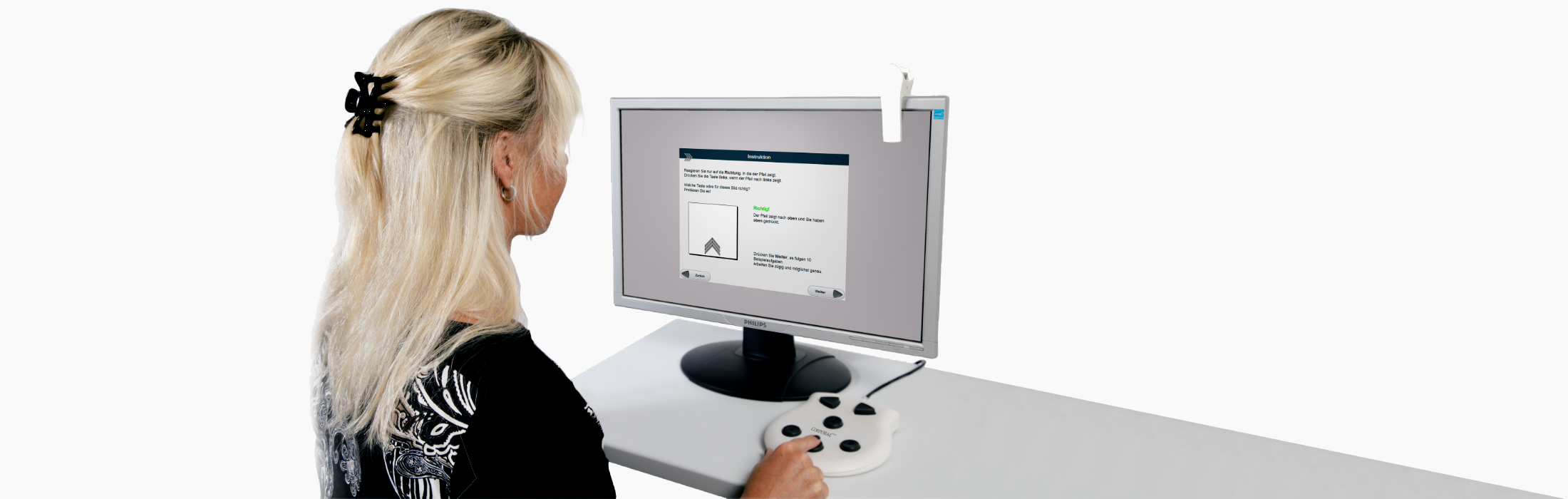 Reaktionstest Corporal Plus Test Bennull